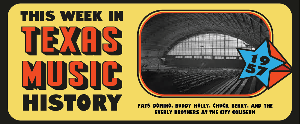 This Week in Texas Music History Fats Domino, Buddy Holly, Chuck Berry ...